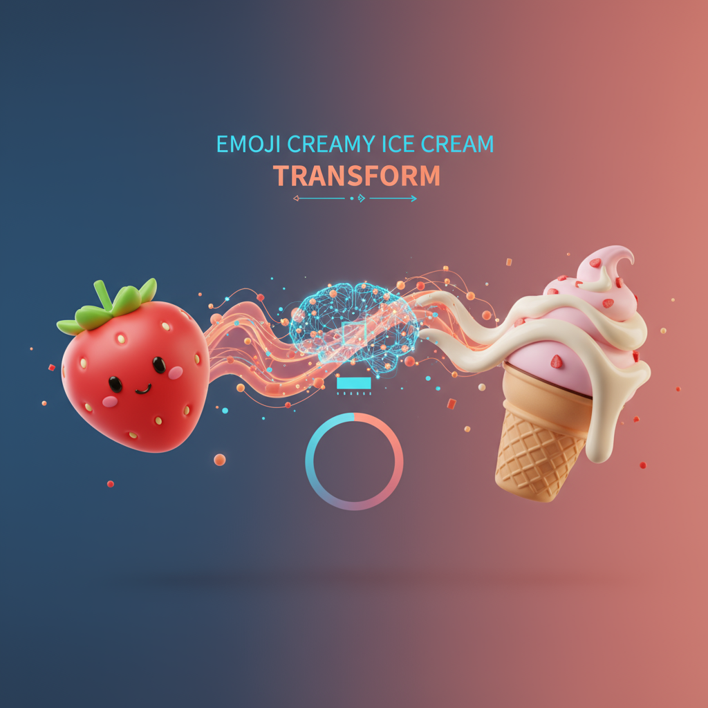 Emoji Helado de Crema - Free AI Prompt | Try Now | CreateIO.ai