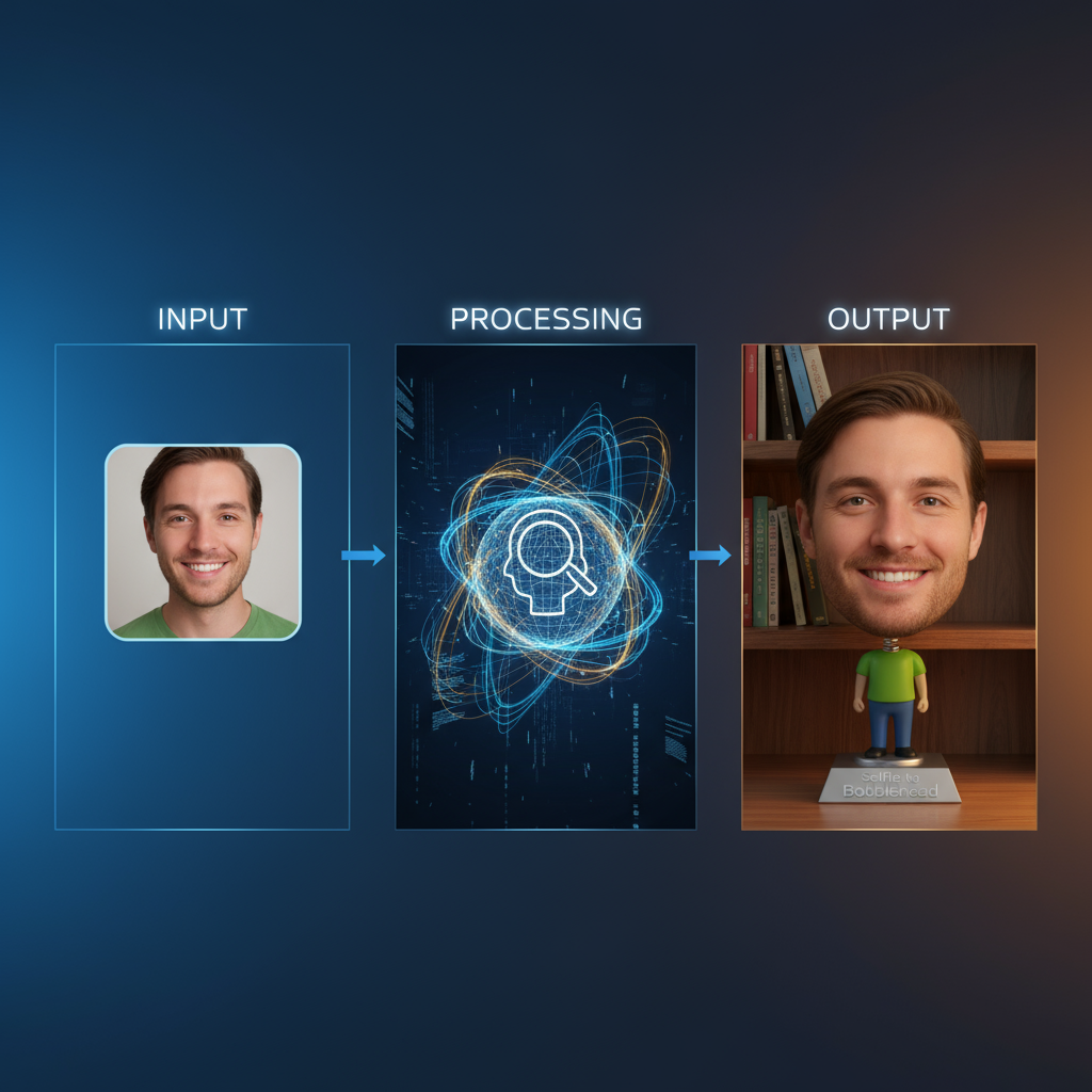Selfie to Bobblehead Figure - Free AI Prompt | Try Now | CreateIO.ai