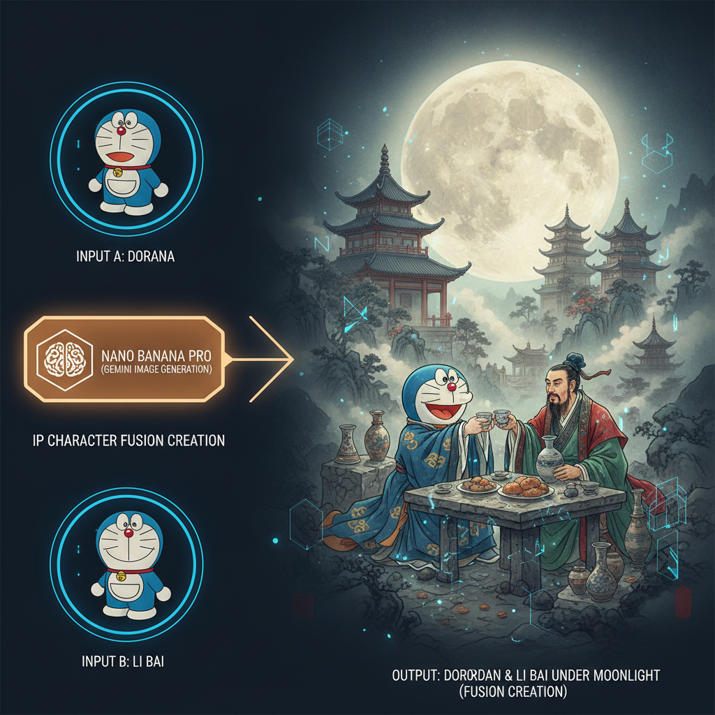 IP Character Fusion - Free AI Prompt | Try Now | CreateIO.ai