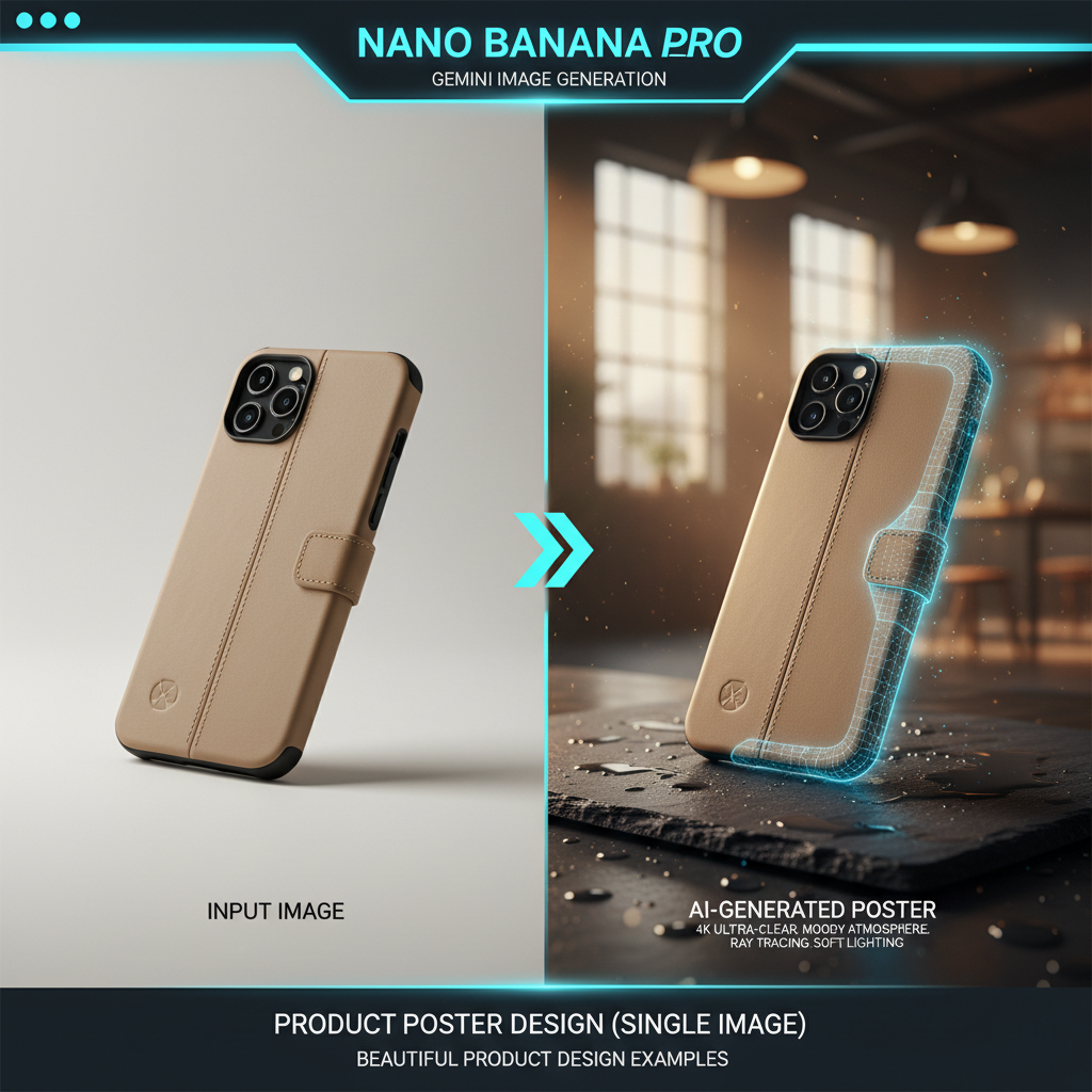 Product Poster Design (Single) - Free AI Prompt | Try Now | CreateIO ...
