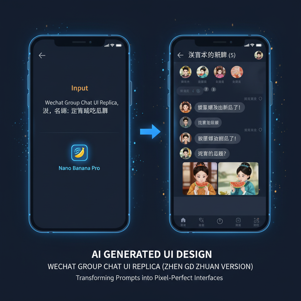 WeChat UI Recreation (Drama) - AI Creation Showcase | CreateIO | CreateIO