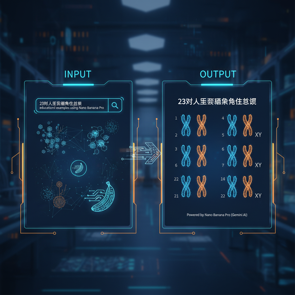 Science Infographic (Chromosomes) - Free AI Prompt | Try Now | CreateIO.ai